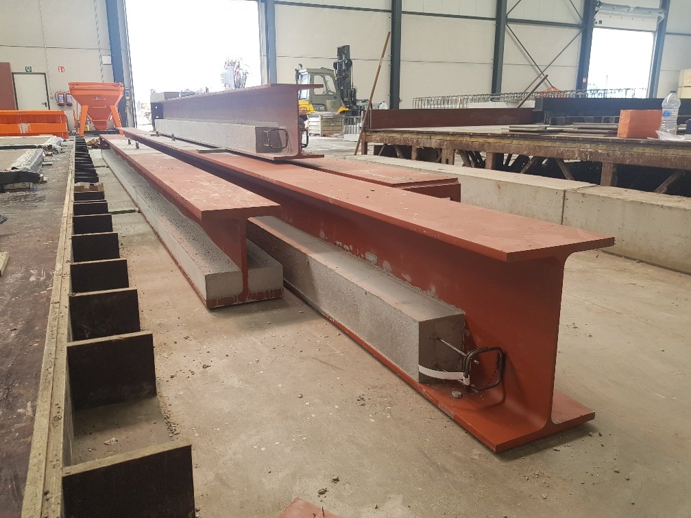 Poutrellen op maat tot 18 meter lang | JB Betonstaal